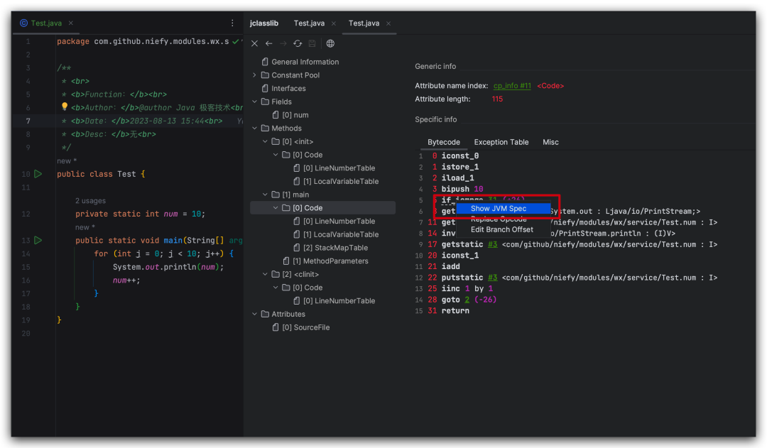 IDEA 字节码学习查看神器 jclasslib bytecode viewer - 知乎