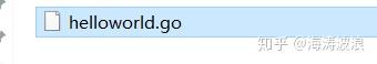 go hello world - 知乎