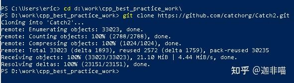 Win11下Catch2安装测试 - 知乎
