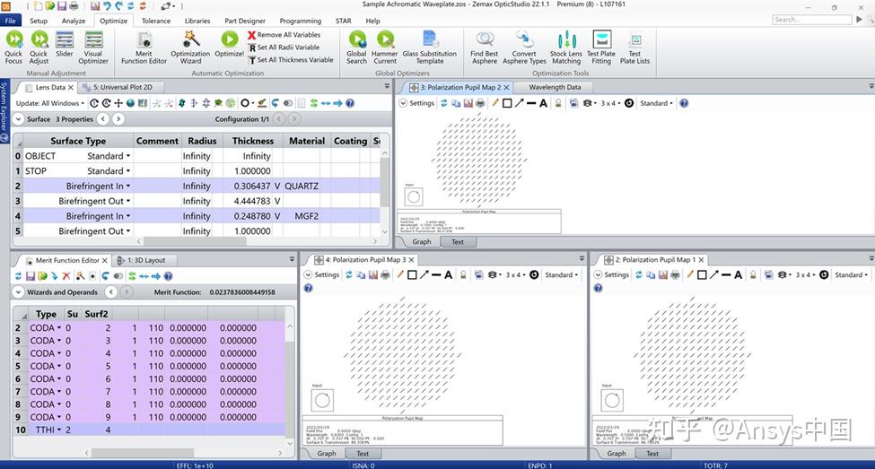 如何在Zemax OpticStudio中建模和设计真实波片？ - 知乎