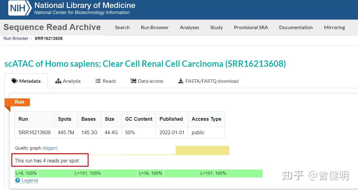 单细胞数据在ENA数据库和NCBI的SRA是有区别的 - 知乎