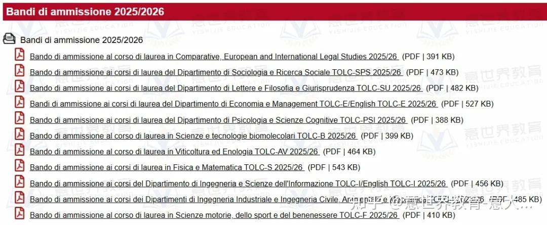 【25fall】特伦托大学开启2025/26学年申请流程，本科、研究生都有英语授课！ - 知乎