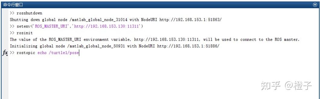 Matlab&Simulink与ROS的通讯（超详细图文） - 知乎