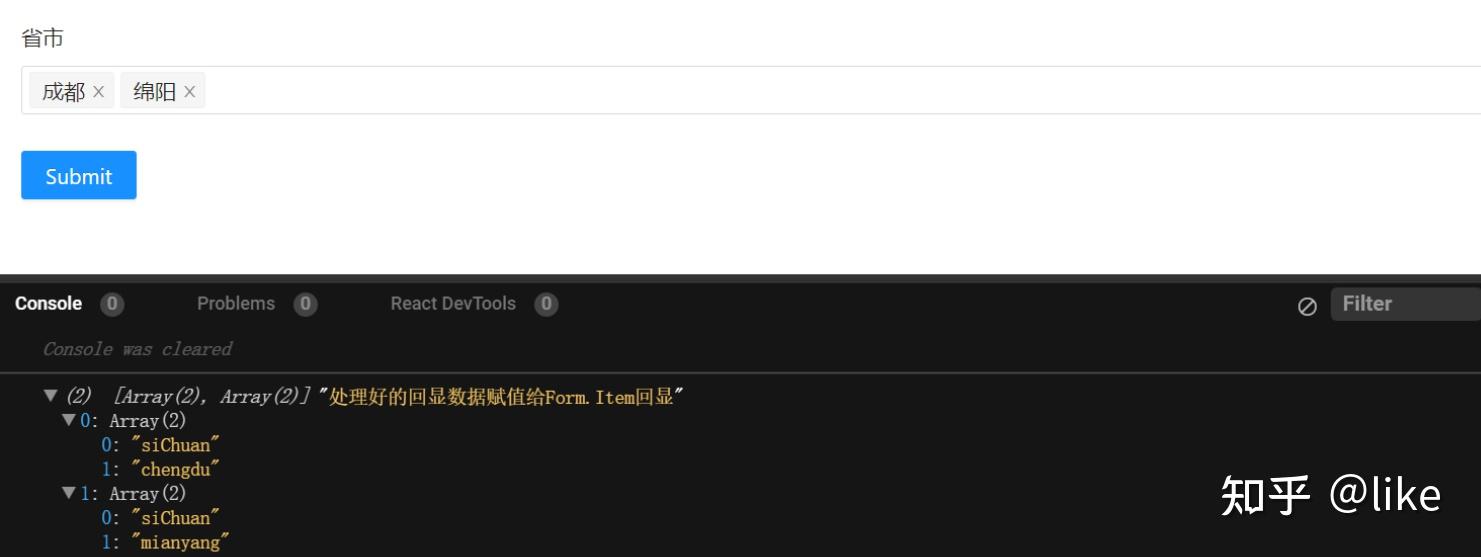 Antd Cascader交互场景 - 知乎
