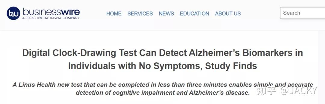 数字画钟测试可以在无症状个体中检测出阿尔茨海默病 - 知乎