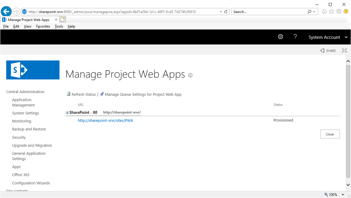 Project Server 2019 (included in SharePoint Server 2019) 的部署以及使用（非 ...