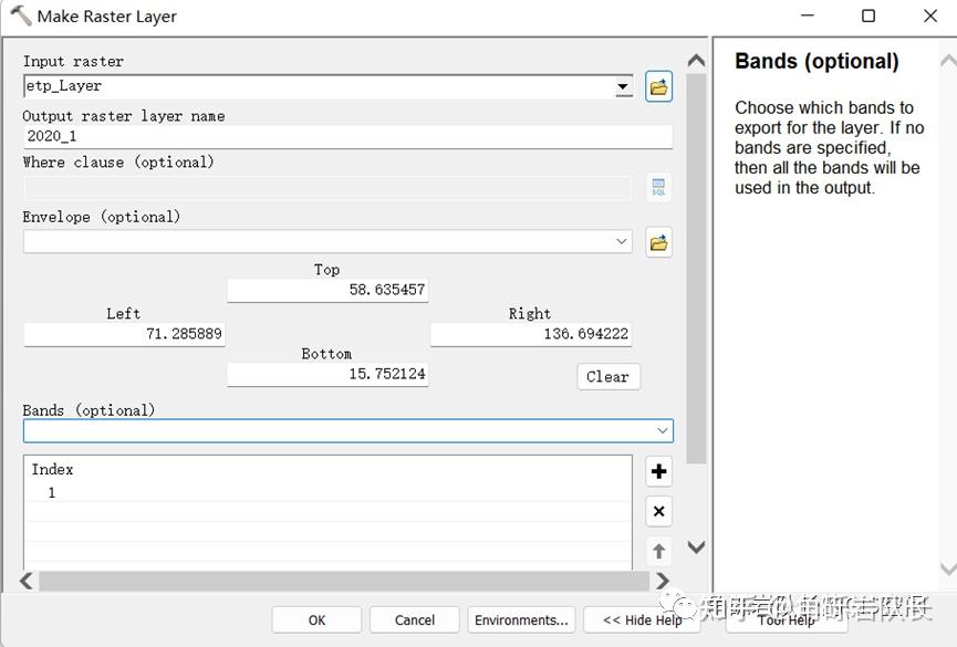 基于ArcGIS的nc(NETCDF)转tif格式 - 知乎