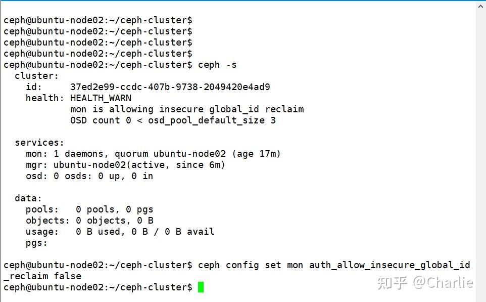 Ceph集群概念以及部署 - 知乎