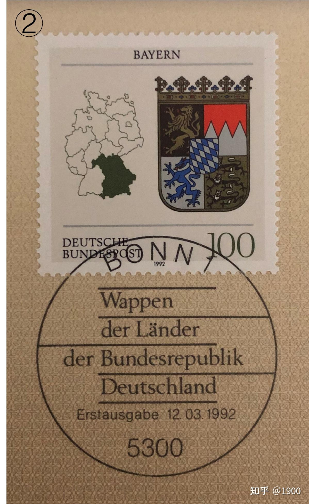 德国十六个联邦州徽章邮票的含义 - 知乎
