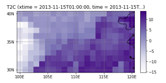 利用xesmf将WRF数据插值到站点/网格 - 知乎