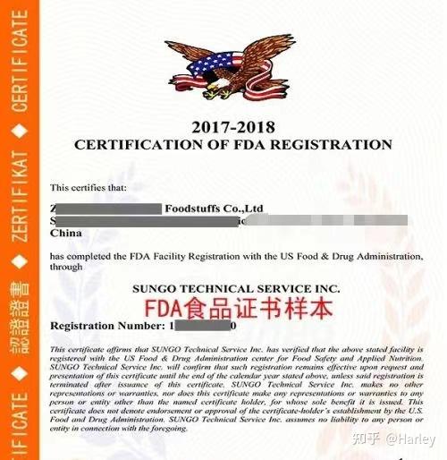 国内食品出口到美国需要FDA嘛？ - 知乎