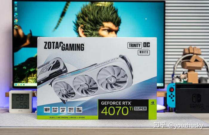 黑神话悟空的4K纯白搭档——索泰GeForce RTX 4070Ti SUPER TRINITY OC 月白开箱分享 - 知乎