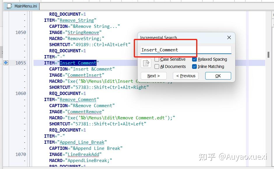WinEdt快捷键设置 - 知乎