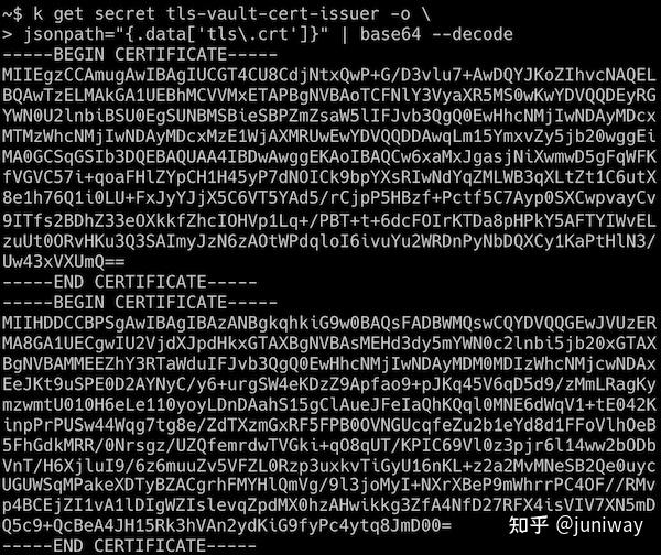 使用 Vault + Cert Manager 管理 Kubernetes 集群中的数字证书 - 知乎