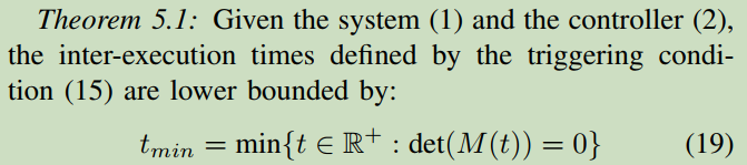 On self-triggered control for linear systems: Guarantees and complexity - 知乎