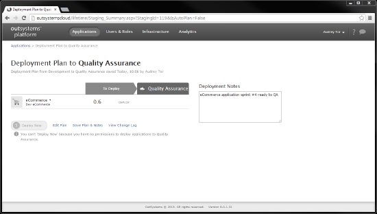 OutSystems你问我答 | OutSystems 如何应用过渡环境和进行部署？ - 知乎