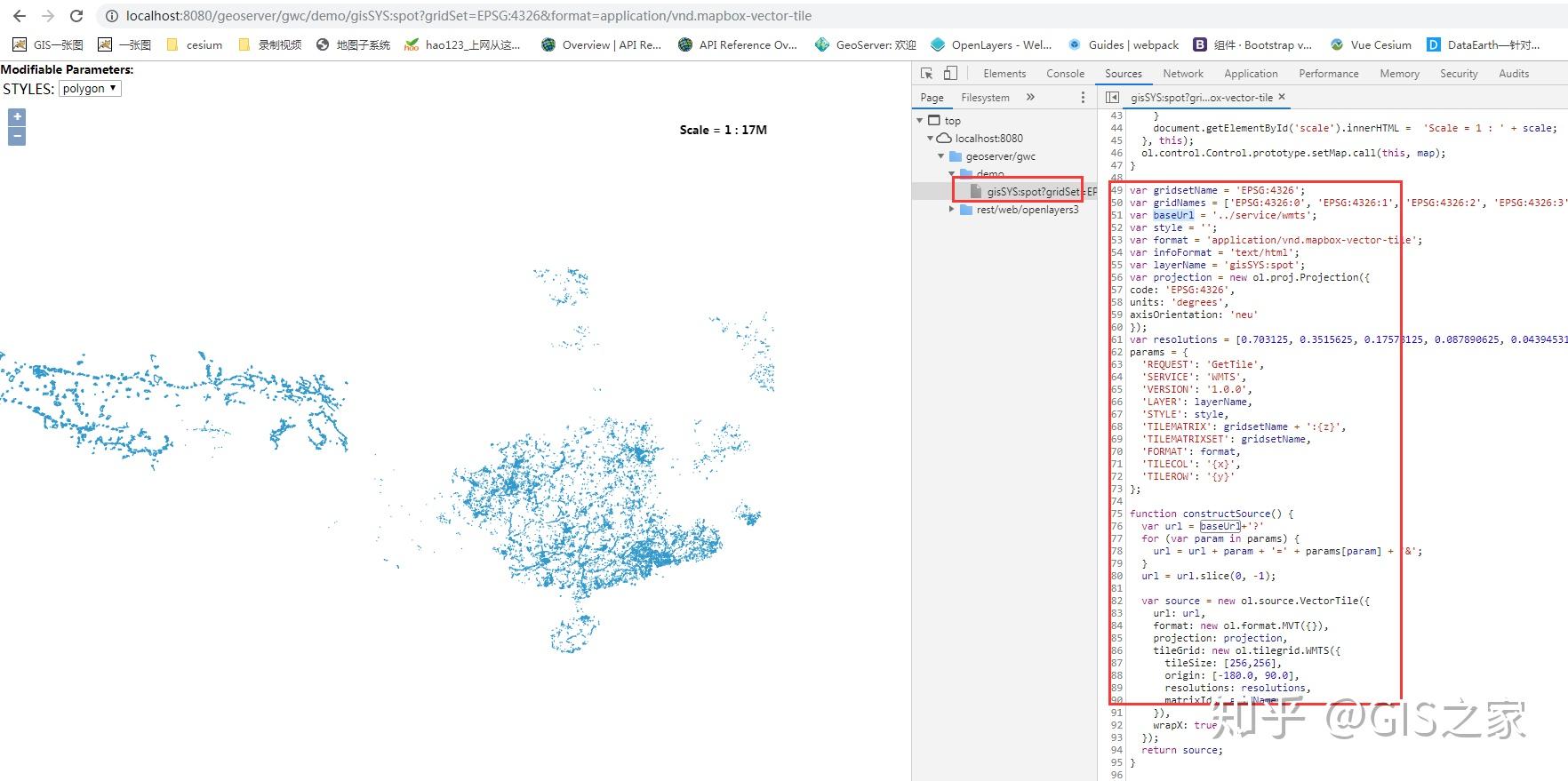 openlayers6结合geoserver实现地图矢量瓦片(附源码下载) - 知乎