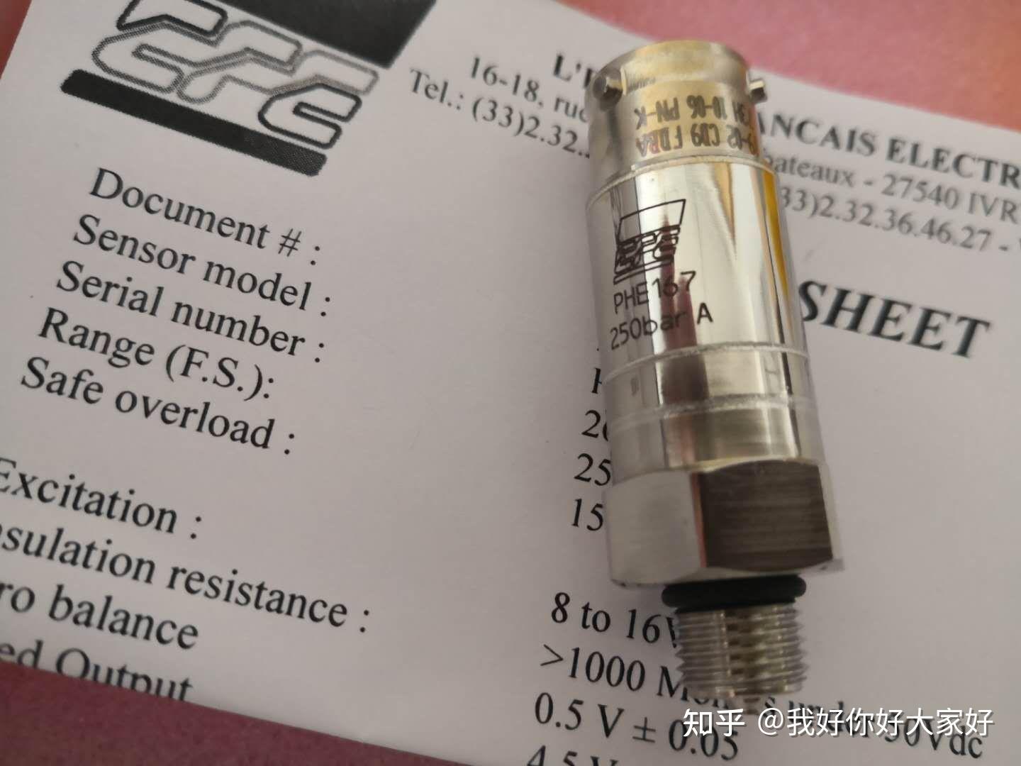 法国EFEsensor PHE167 压力传感器 - 知乎