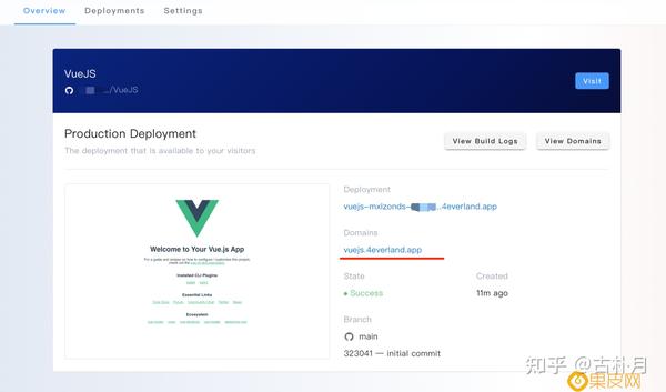 免费的静态托管平台4EVERLAND - 知乎