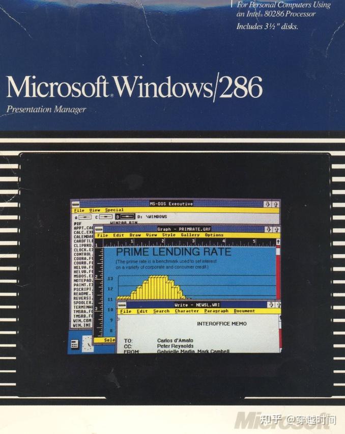 Windows 2.10 Microsoft Windows/286（穿越时间，追寻1988） - 知乎
