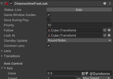 Cinemachine Camera详细讲解和使用 - 知乎