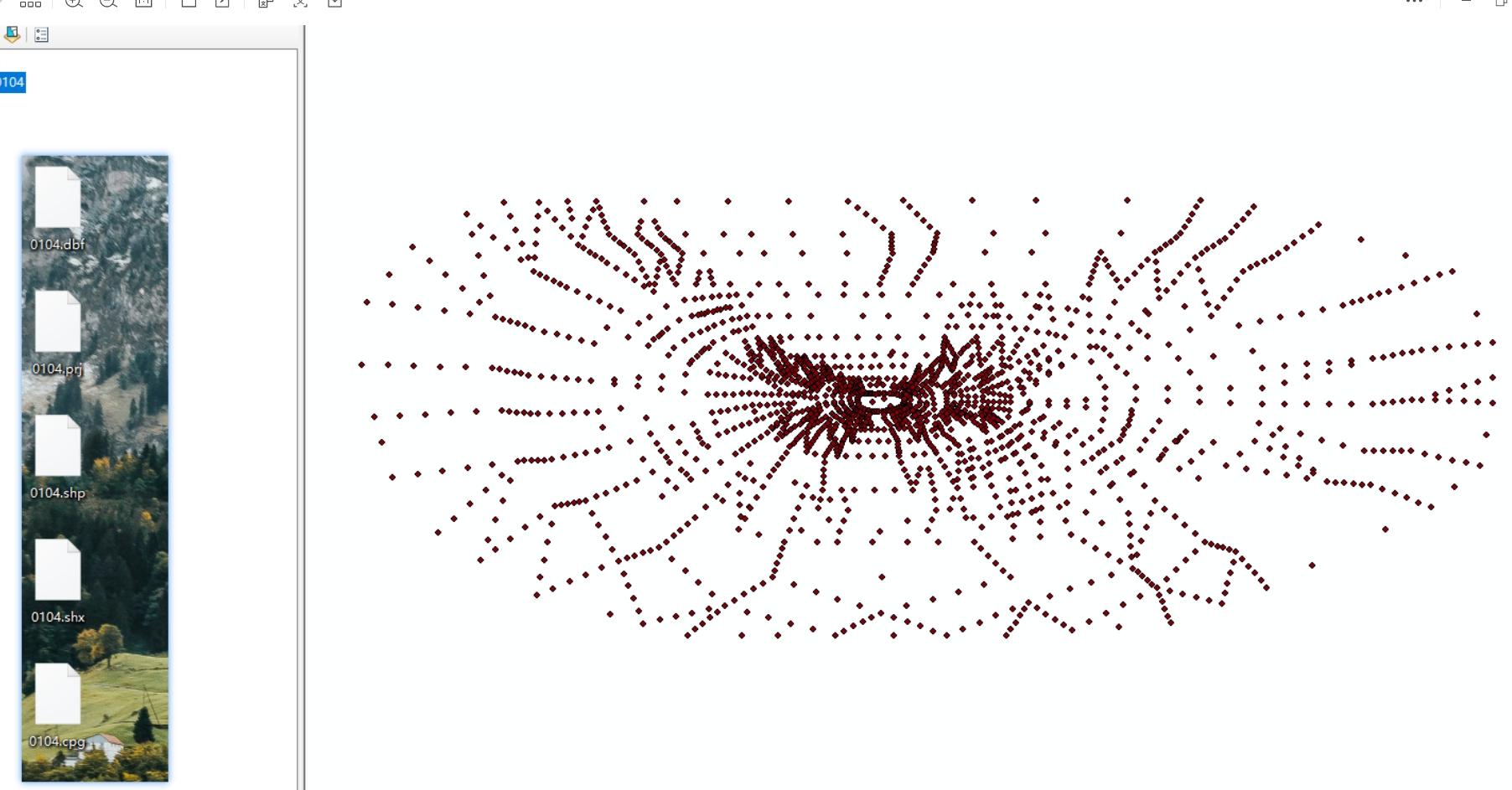 dat坐标数据转shp转excel - 知乎
