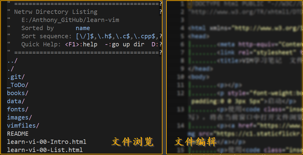 VIM学习笔记 文件浏览器(Netrw) - 知乎