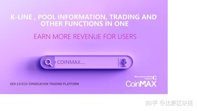 读完这篇文章，你将看懂DEX2.0赛道最强黑马——CoinMax - 知乎