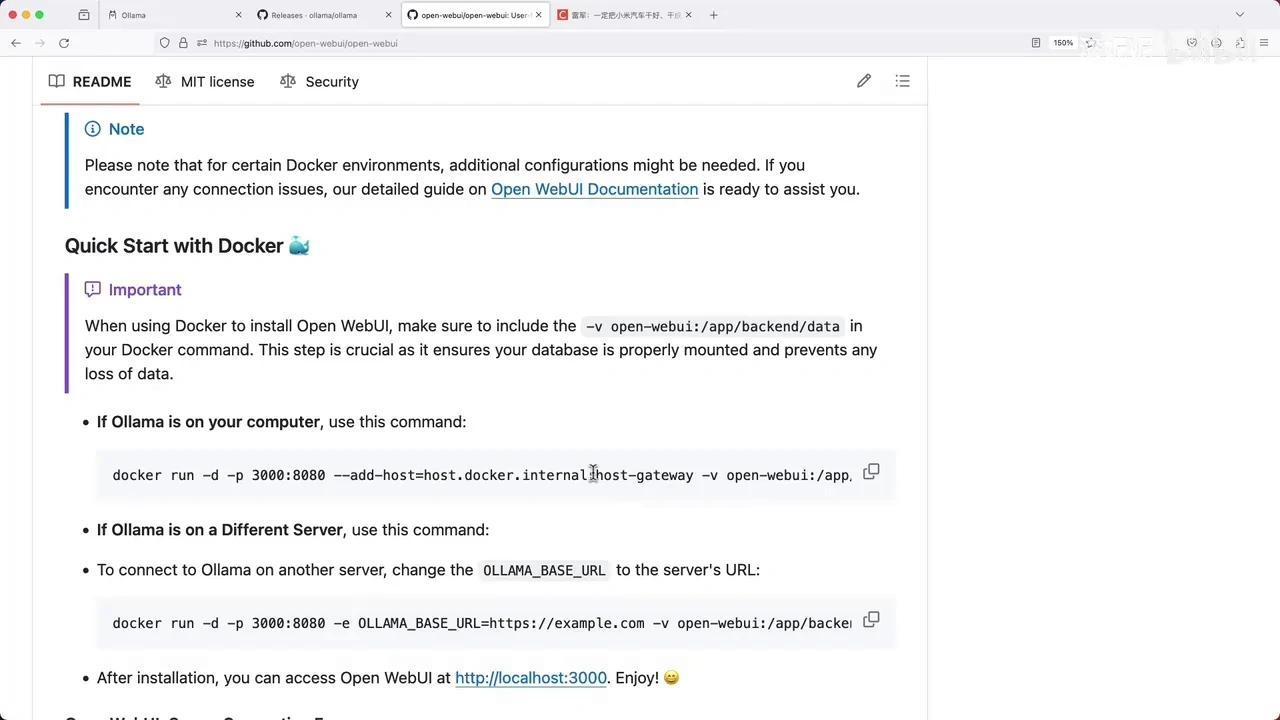 轻松搭建本地大模型 Web 交互界面 - Ollama + Open WebUI - 知乎