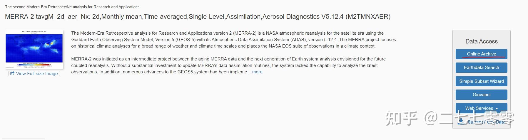 NASA卫星数据MERRA-2下载指南 - 知乎