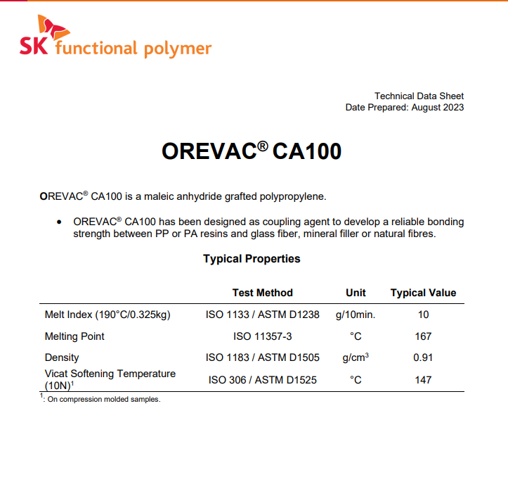 阿科玛OREVAC CA100 相容剂 增韧剂 - 知乎