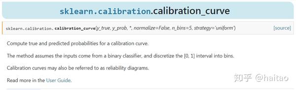 calibration_curve(校准曲线): 分类模型可视化技术之一 - 知乎
