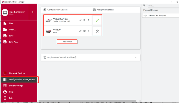 关于 Vector Hardware Manager 的使用 - 知乎