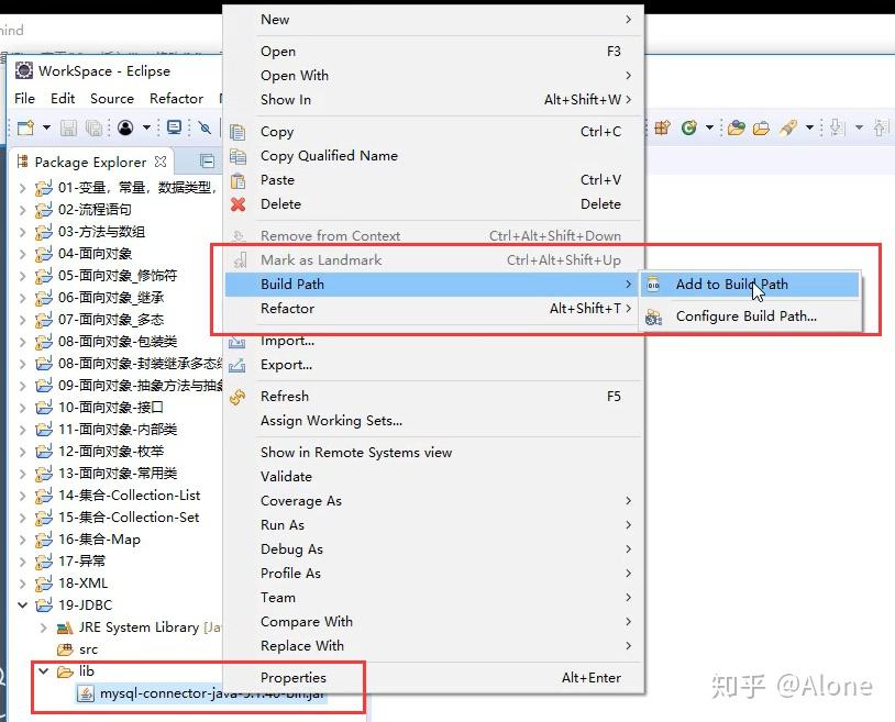 JDBC——(1)基本使用 eclipse导入JDBC - 知乎