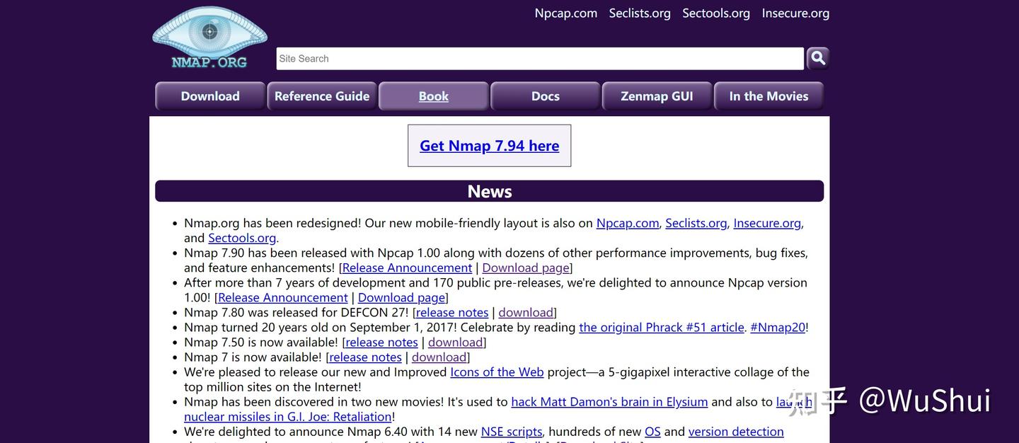 2、Nmap扫描工具 - 知乎
