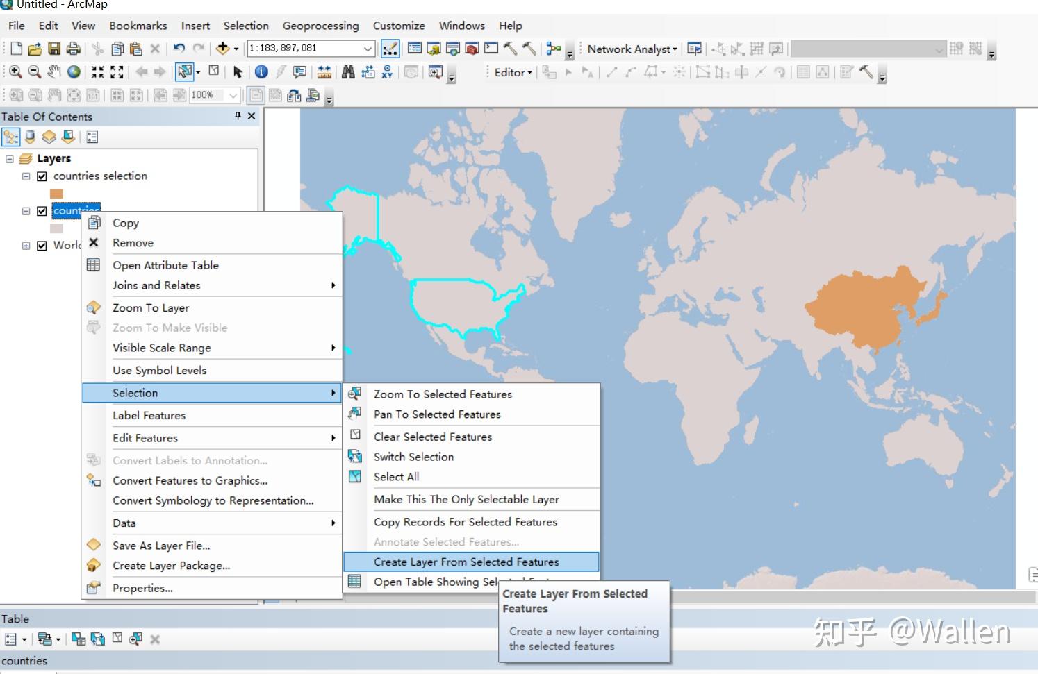 ArcGIS绘制地球 - 知乎