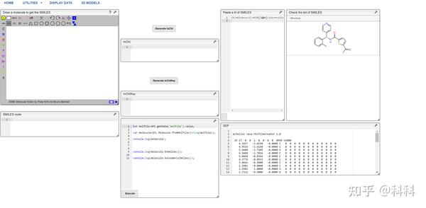 [工具] 好用的smiles structure checker - 知乎
