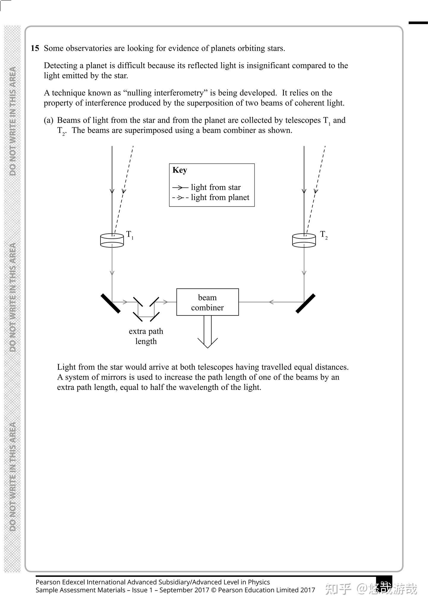 Edexcel International A Level Physics Unit2官方样题 - 知乎