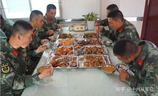 关于部队的伙食有多好这件事 - 知乎