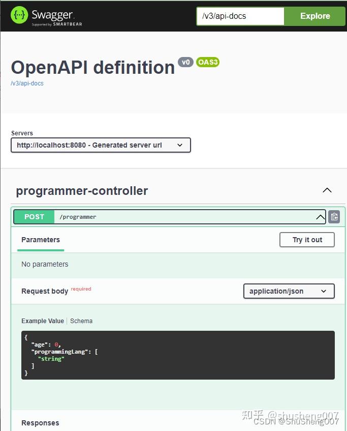 秒懂SpringBoot之如何集成SpringDoc（全网目前最新最系统最全面的springdoc教程） - 知乎