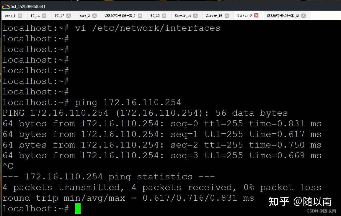 H3C（华三）模拟器server配置ip地址 - 知乎