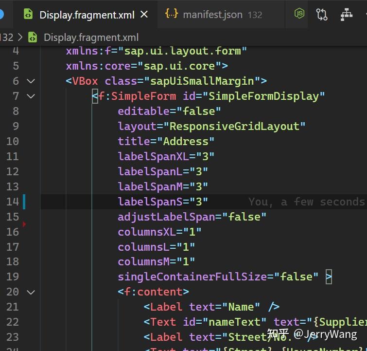 关于 SAP UI5 SimpleForm 控件里的 ColumnsL 和 labelSpanXL 的测试 - 知乎