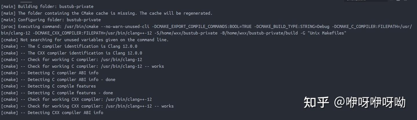 CMU 15445 vscode/clion clang12 cmake环境配置 - 知乎