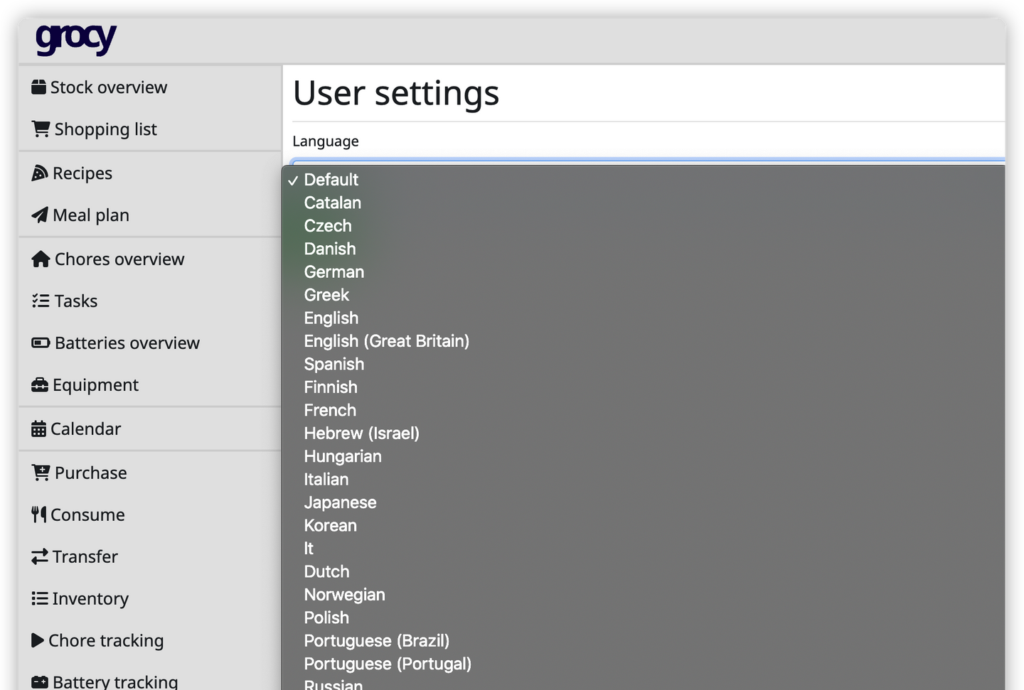Docker神器Grocy：家庭物资管理一键搞定，从此告别手忙脚乱！ - 知乎