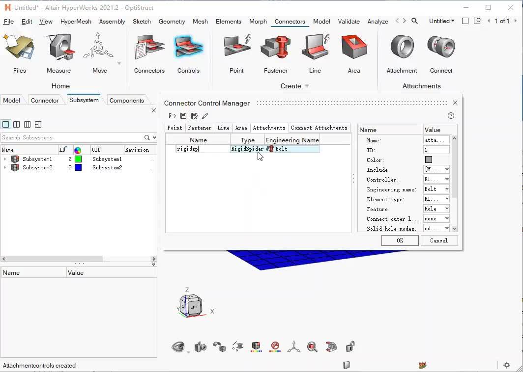 HyperWorks Connectors 连接元功能介绍（下） - 知乎