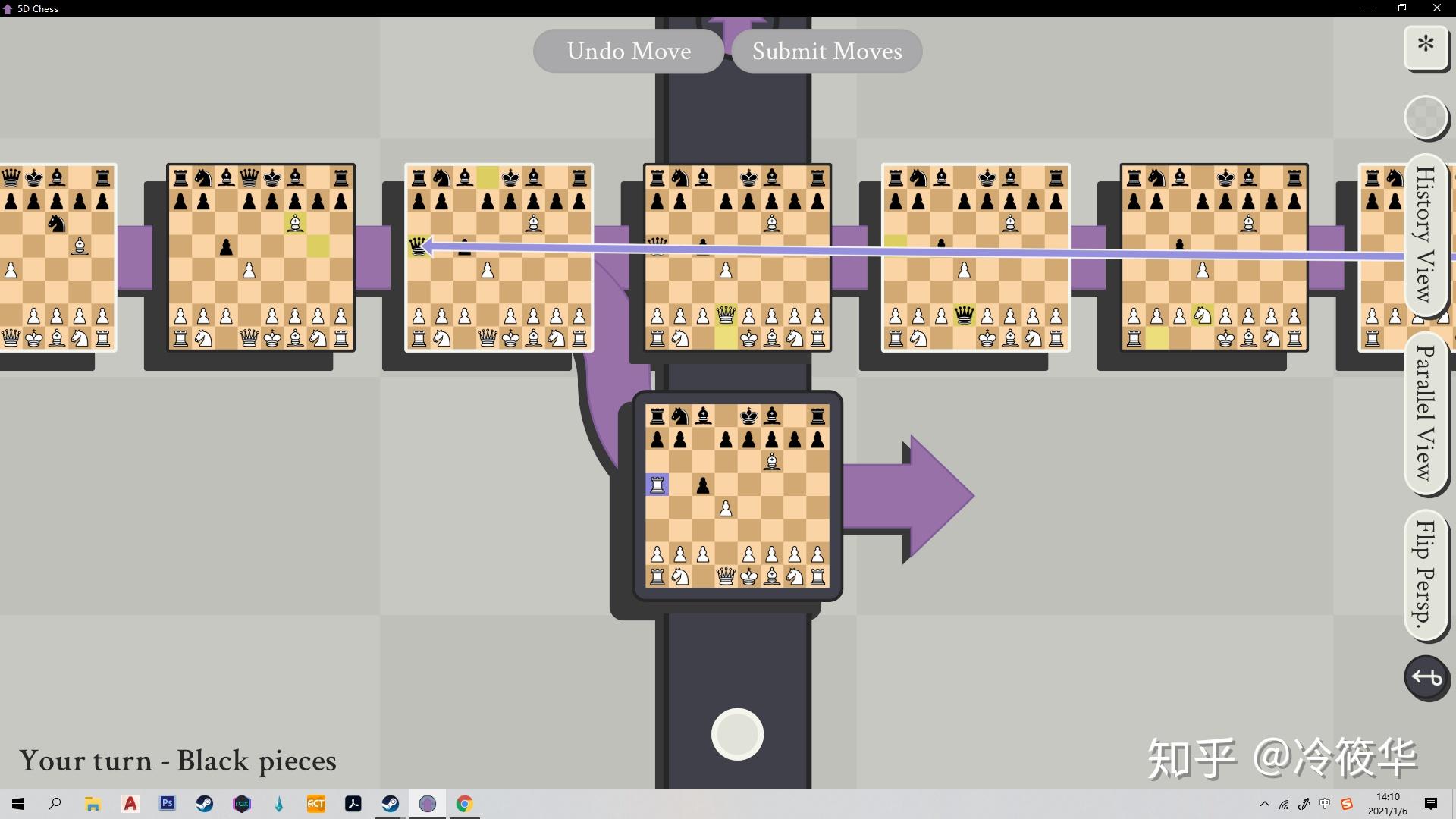 【5d chess】关于5d chess的一些通用战术思路 - 知乎