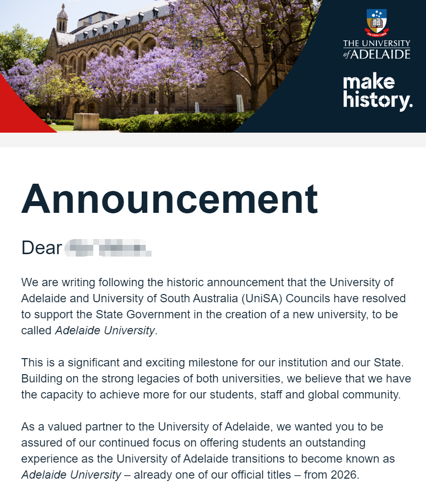 最后敲定！强强联合，南澳知名两所院校终于宣布合并，新改变将于2026年开始生效！ - 知乎