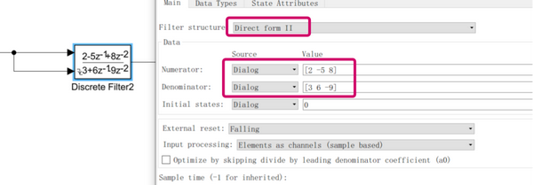 simulink模块——Discrete Filter - 知乎