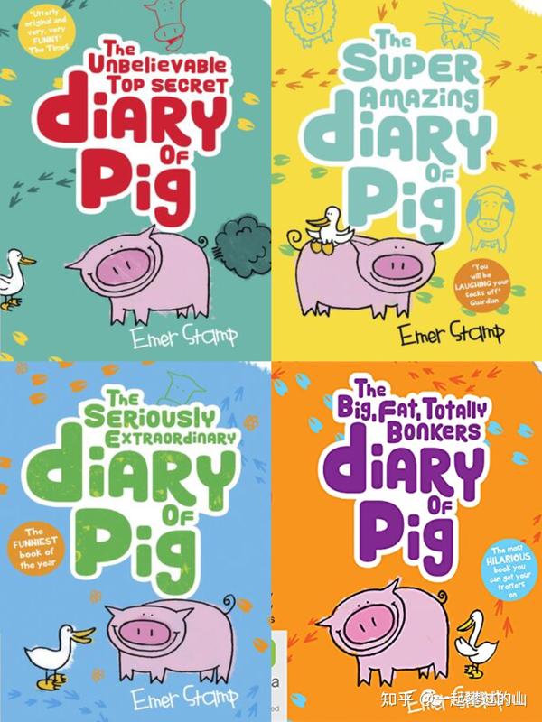 《猪日记》系列Pig Diary Series 1- 4 Books- Emer Stamp - 知乎