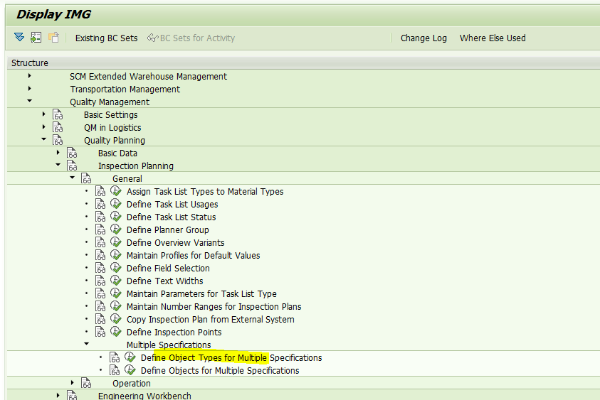 SAP QM Multiple Specifications的使用 - 知乎